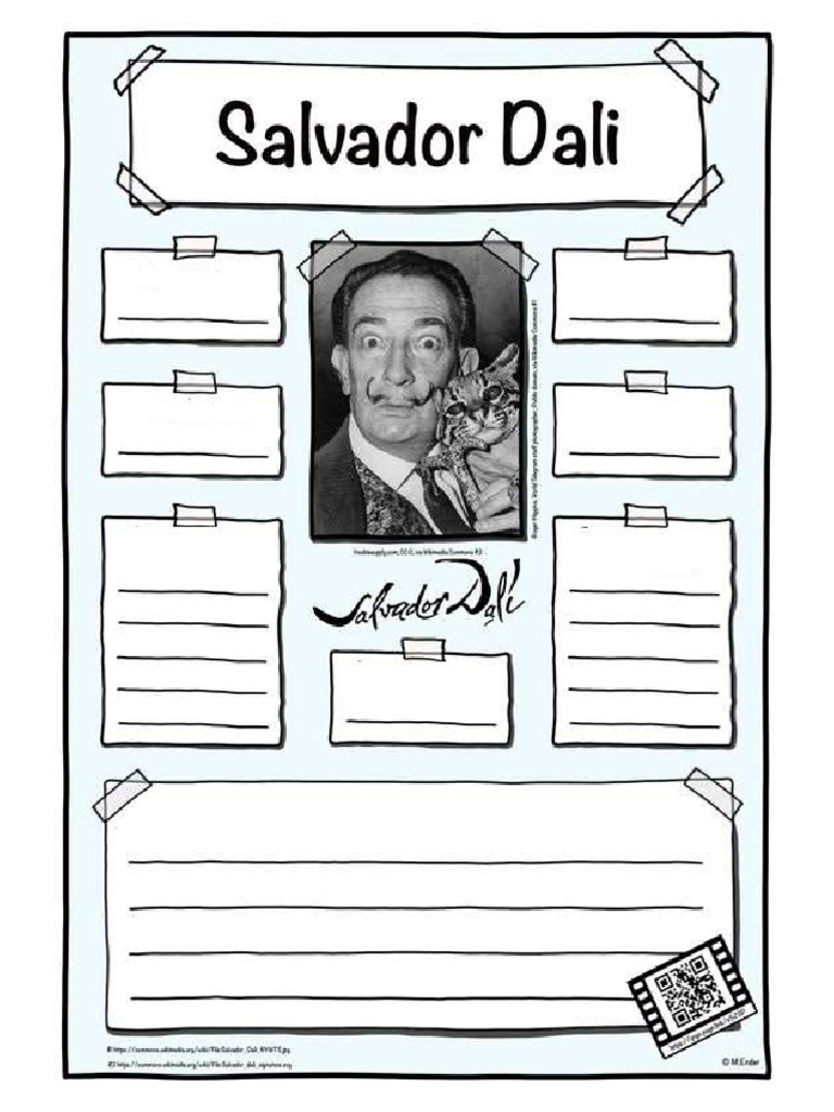 Biografía Salvador Dalí | PDF
