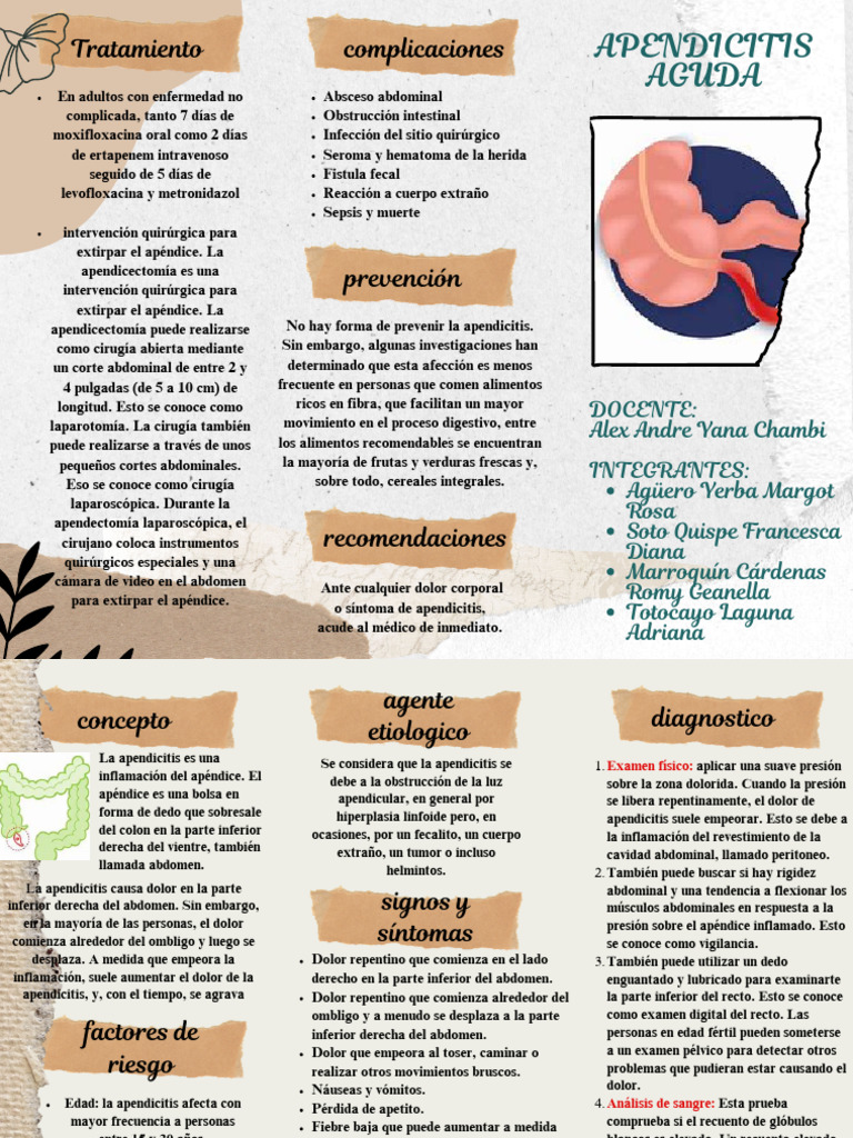 APENDICITIS AGUDA | PDF | Epidemiología | Ciencias de la Salud