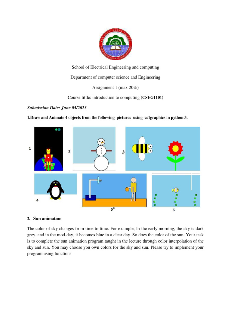 Computing Assignment | PDF