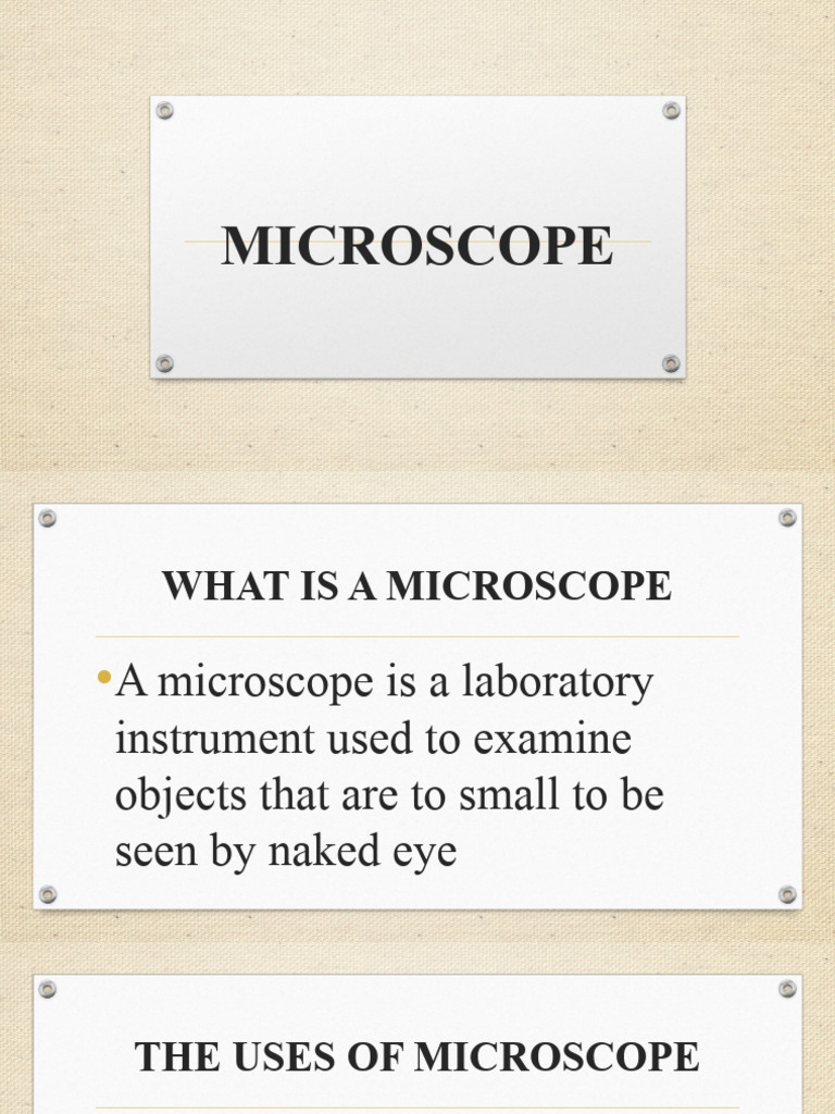 Microscope | PDF | Microscope | Electron Microscope Microscope | PDF | Microscope | Electron Microscope