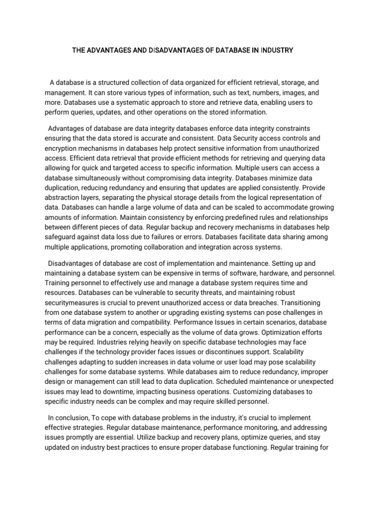 JasmineAshly Essay | PDF | Databases | Information