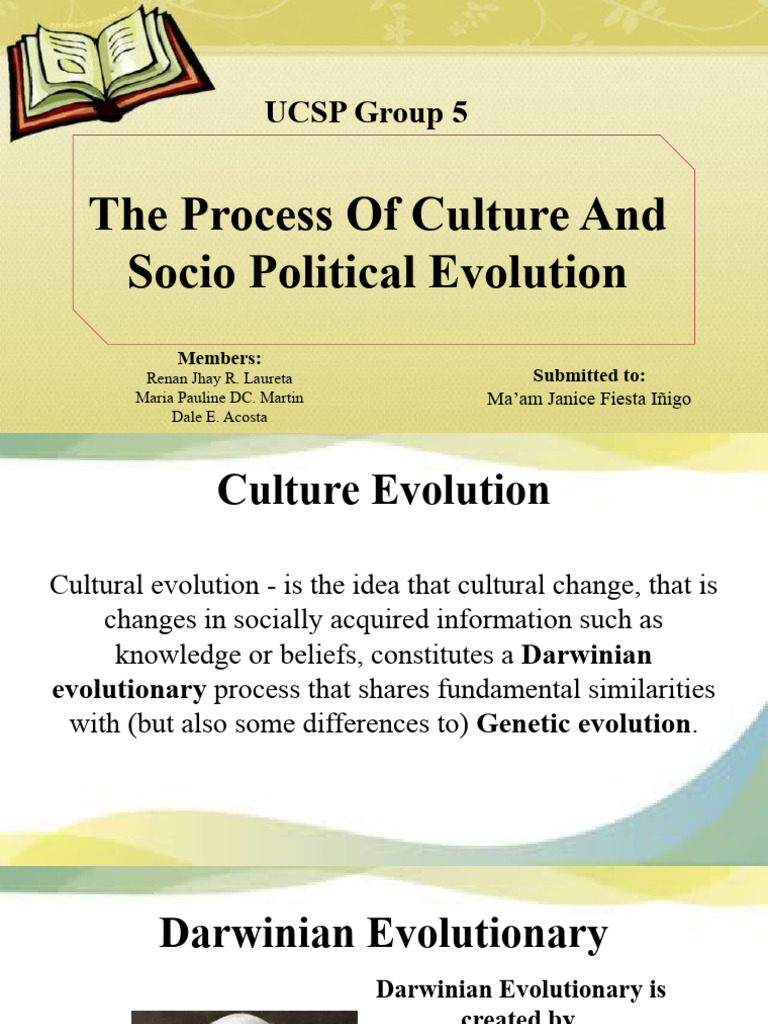 Culture and Socio-Political Evolution | PDF | Evolution | Society