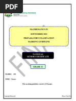 2024 Grade 12 Maths June Paper 1 | PDF