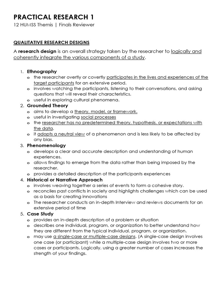 PR1 | PDF | Sampling (Statistics) | Qualitative Research