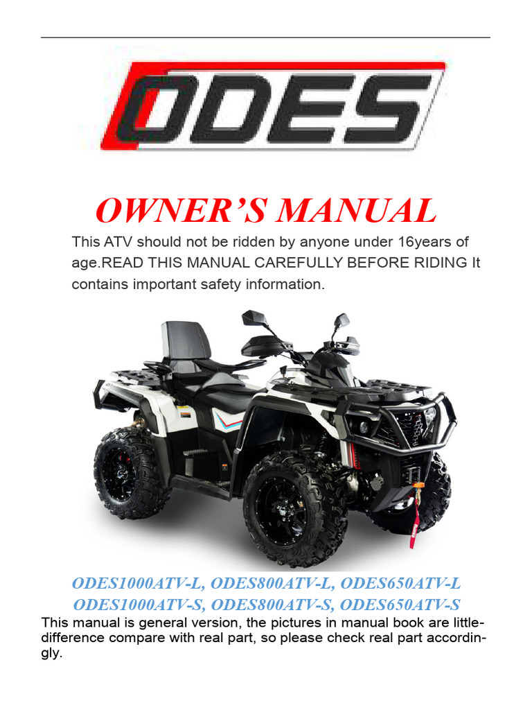 Odes 850 | PDF | Trailer (Vehicle) | Brake