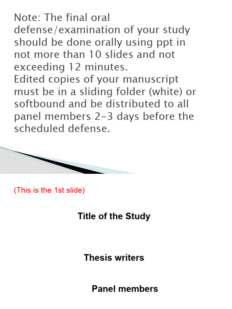 Thesis Defense Preparation Guide | PDF | Statistics | Evaluation Methods