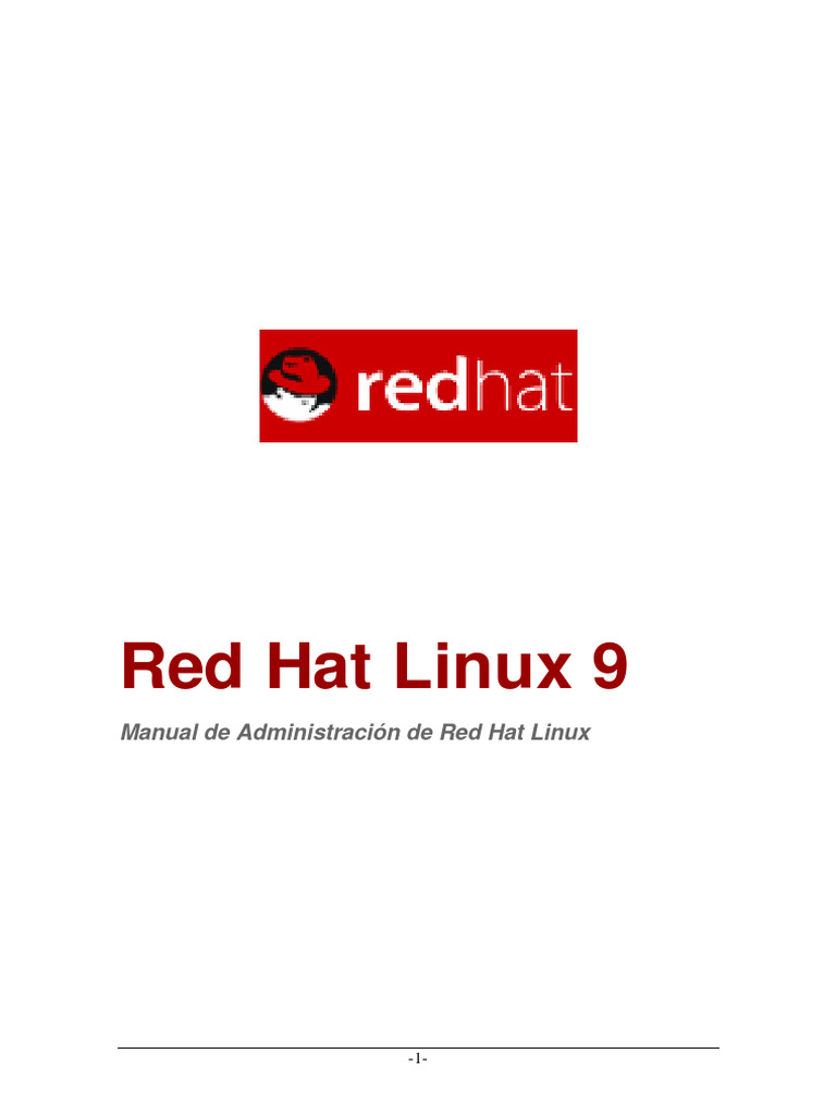 (Ebook) Red Hat - Red Hat Linux 9 Manual de Administración | PDF ...