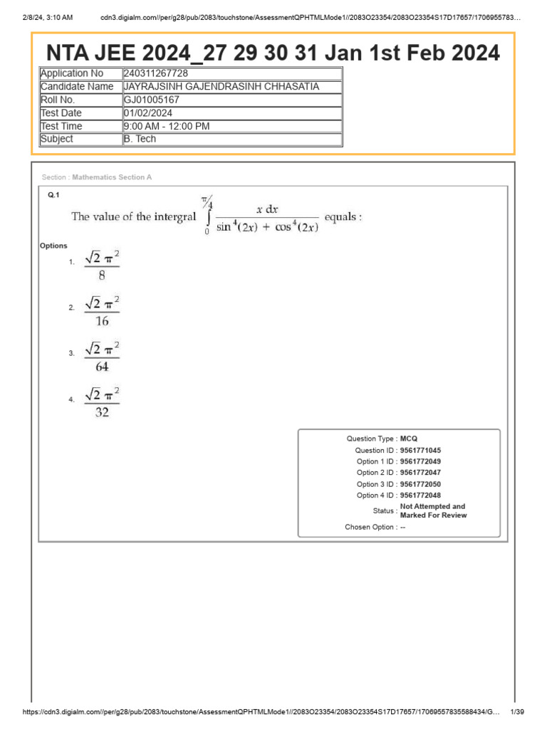 Answer Key | PDF | Multiple Choice | Evaluation