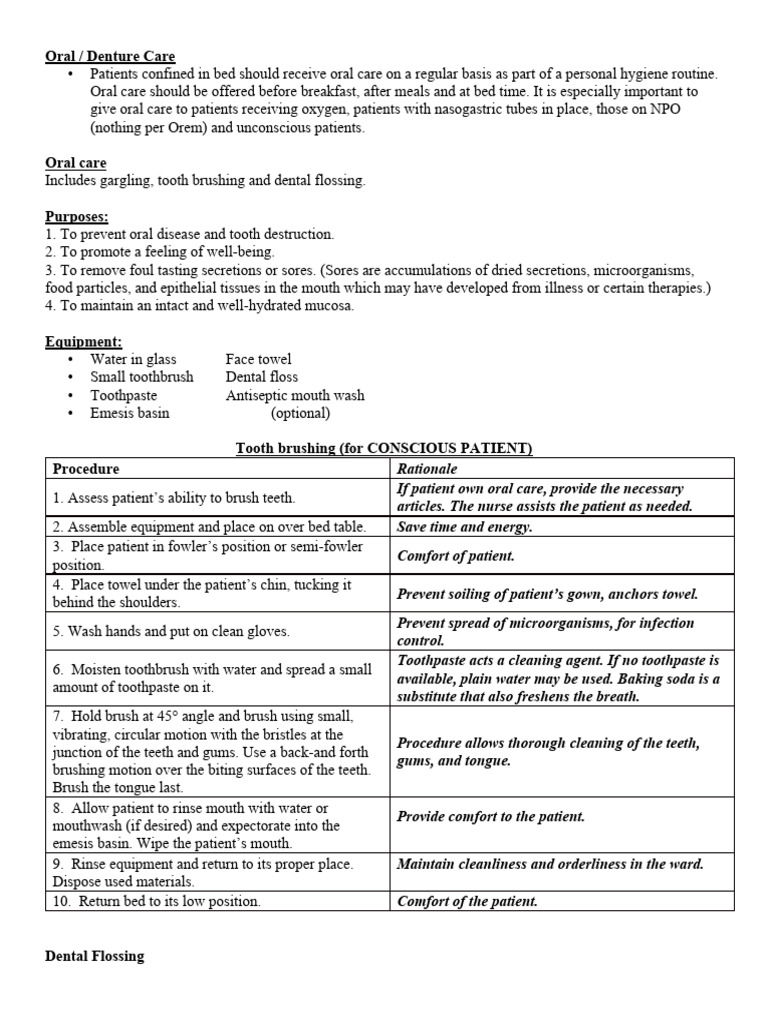 Oral | Download Free PDF | Oral Hygiene | Health Sciences