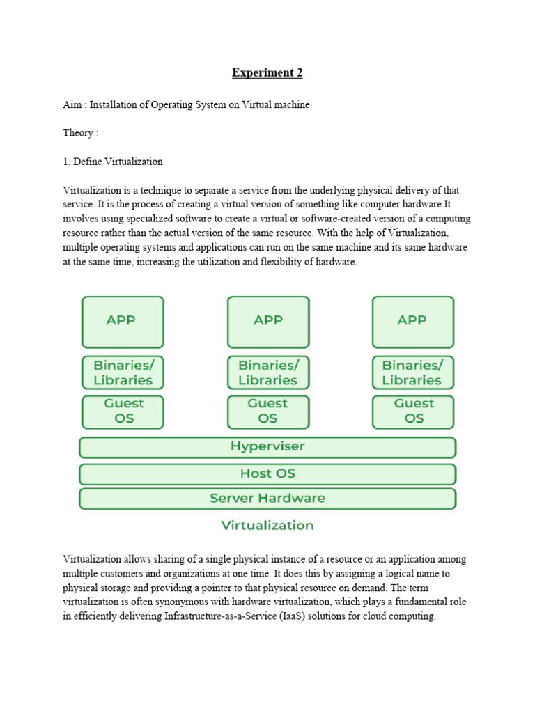 Exp2 CC | PDF | Virtualization | Cloud Computing Exp2 CC | PDF | Virtualization | Cloud Computing