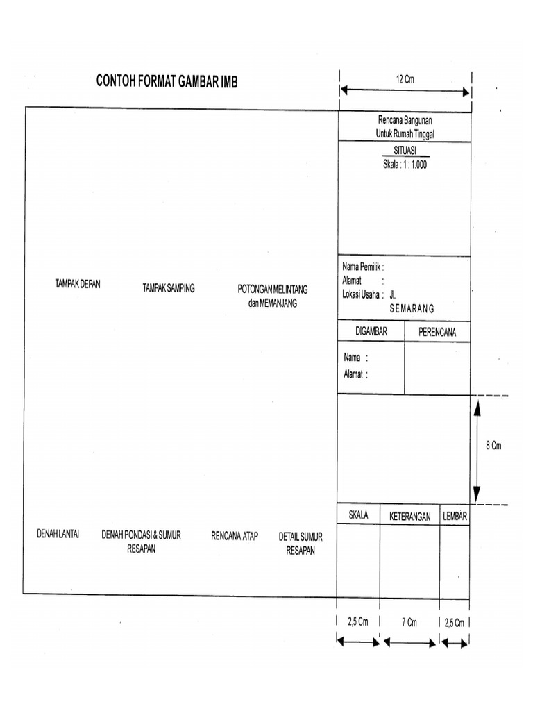 Form Gambar Imb | PDF