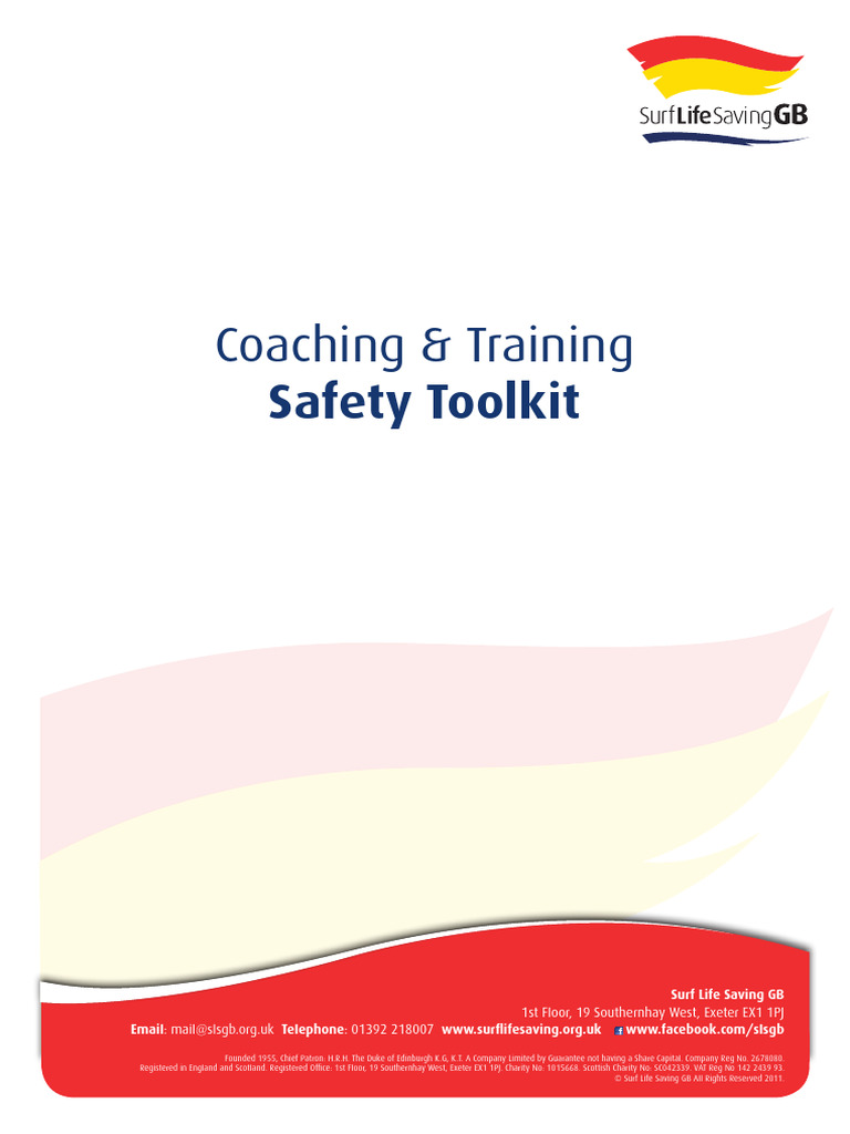 Surf Life Saving GB Safety Toolkit | PDF | Hazards | Risk