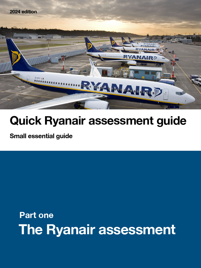 Ryanair Quick Assessment Guide | PDF | Aviation | Transport