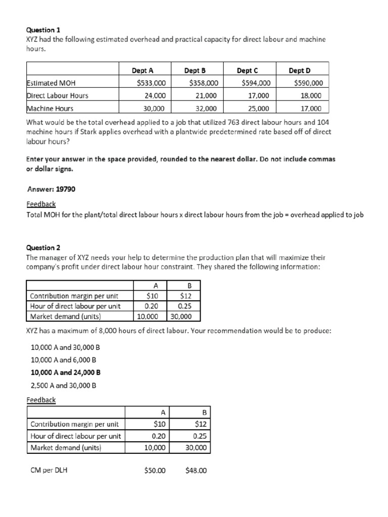 BU247 Fall 2023 Midterm Solutions | PDF
