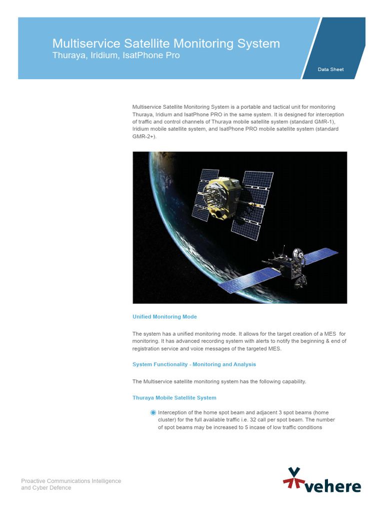 Unified Satellite Phone Interception System | PDF | Duplex ...
