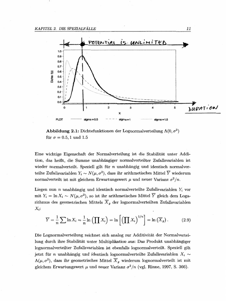 Encl. 02 - Log Normal Distribution | PDF
