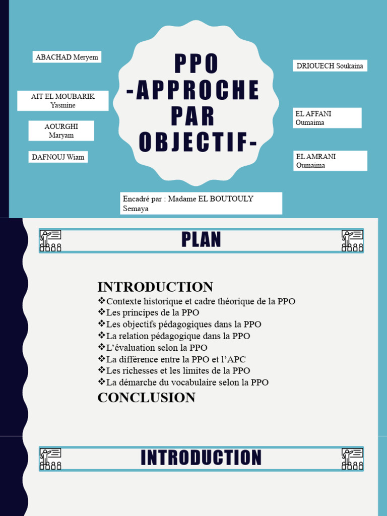 Expo Ppo | PDF | Pédagogie | Enseignement