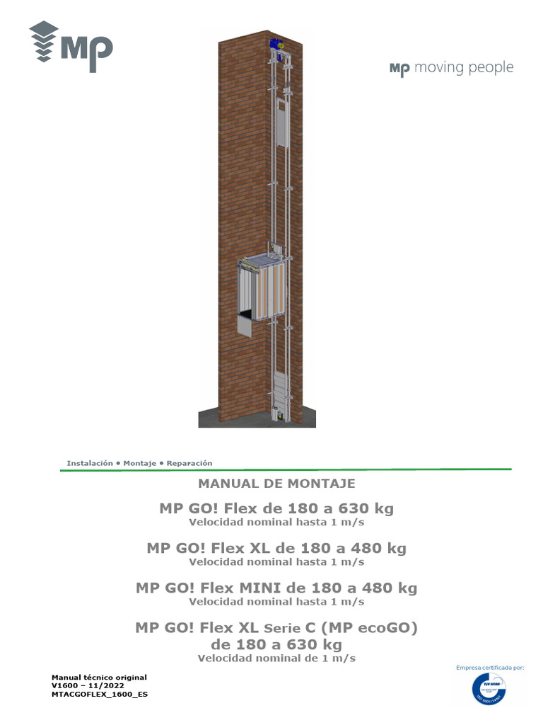 Manual Instalación MP GO! FLEX | PDF