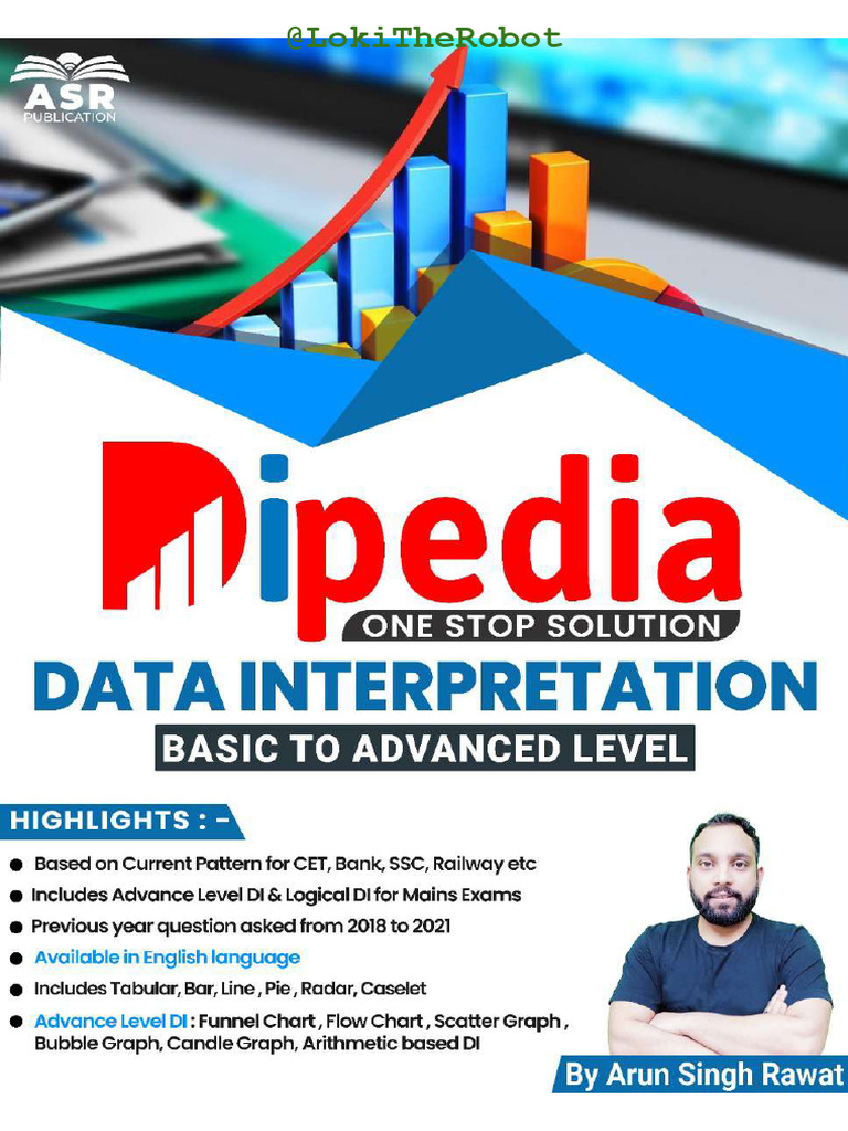 Dipedia Complete Book On Data Interpretations Pre+Mains@Crosswod2022 | PDF