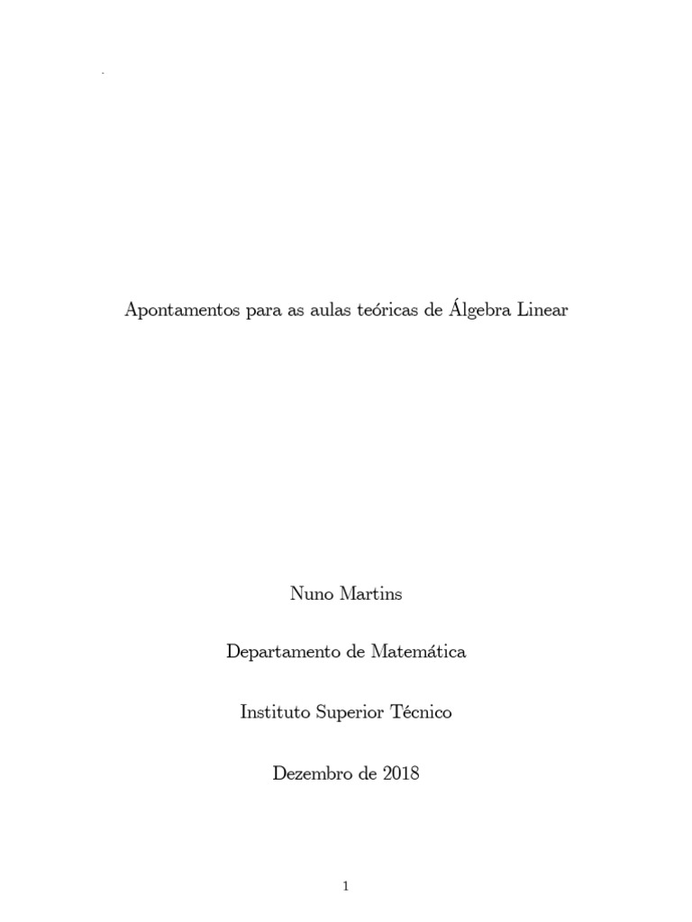 Apontamentos | PDF