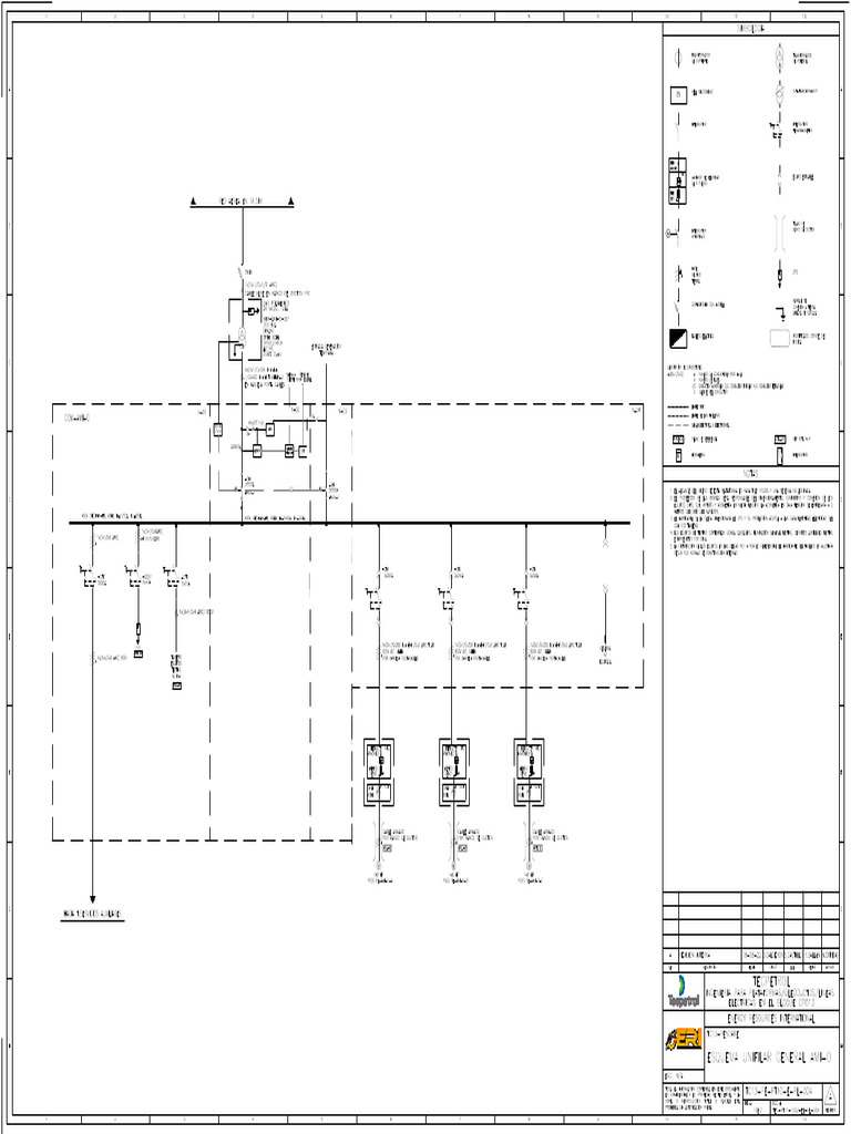 Tc13-Pe-Pt10-E-Pl-004-1 - 2-A - Esquema Unifilar General Ami-O | PDF