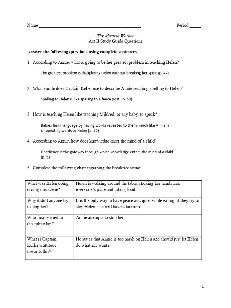 Answer The Following Questions Using Complete Sentences | PDF