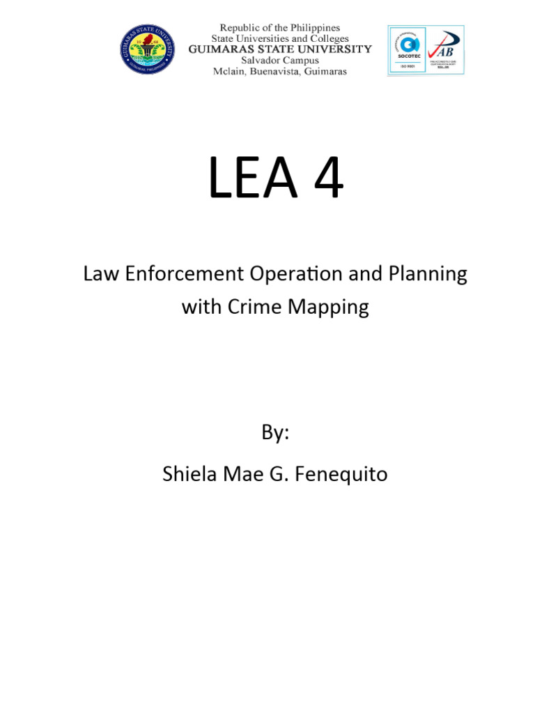 LEA 4 ModuleFenequito | PDF | Search Warrant | Search And Seizure