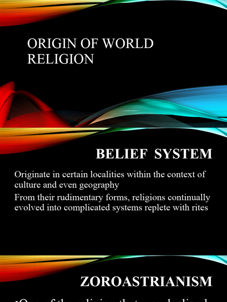 Origin of World Religion | PDF | Shinto | Abraham