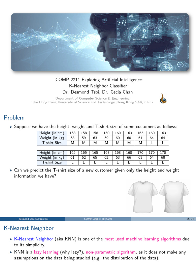 K-Nearest Neighbor Classifier Guide | PDF | Cross Validation ...