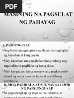 50 Halimbawa NG Salitang Kolokyal | PDF