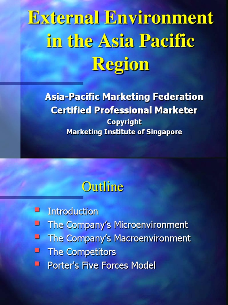 External Environment in The Asia Pacific Region | PDF | Competition ...