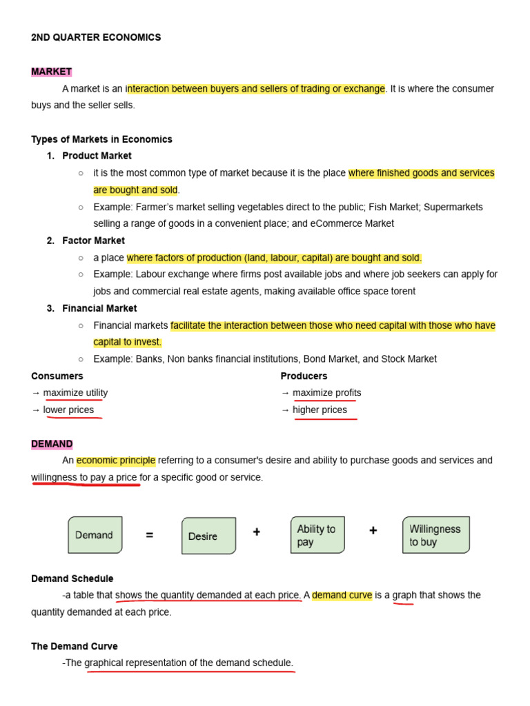 Econ Topics | PDF | Demand | Price Elasticity Of Demand