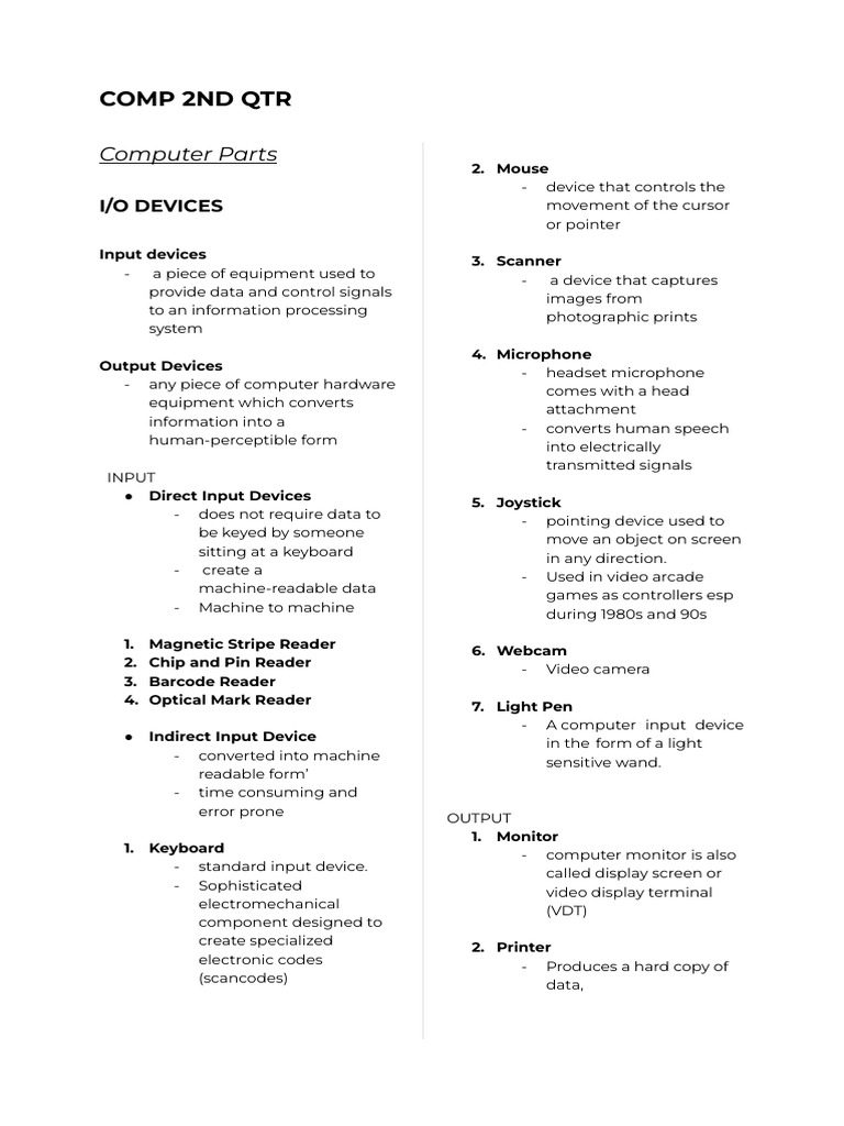 Comp 2NDQ | PDF | Computer Monitor | Computer Data Storage