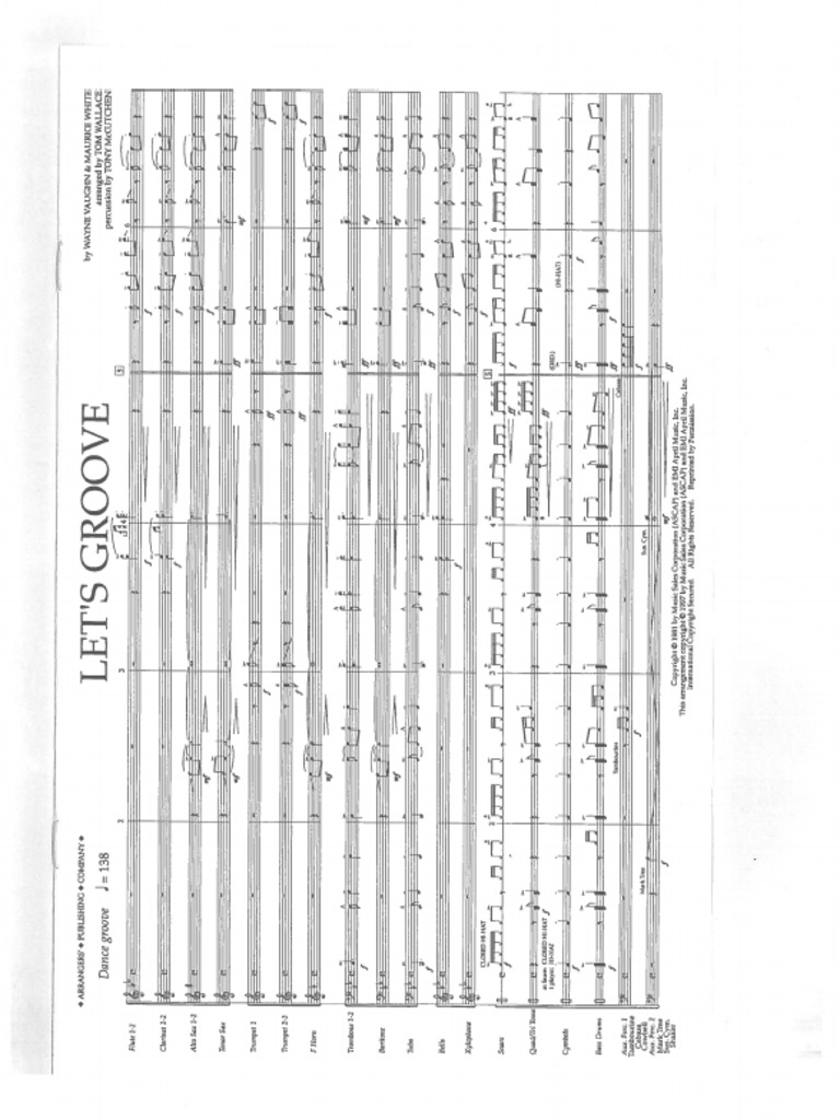 Let's Groove - Earth, Wind & Fire | PDF