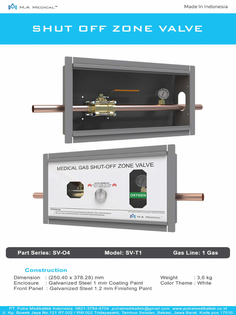 Brosur SoV MA Wide 1 Gas | PDF