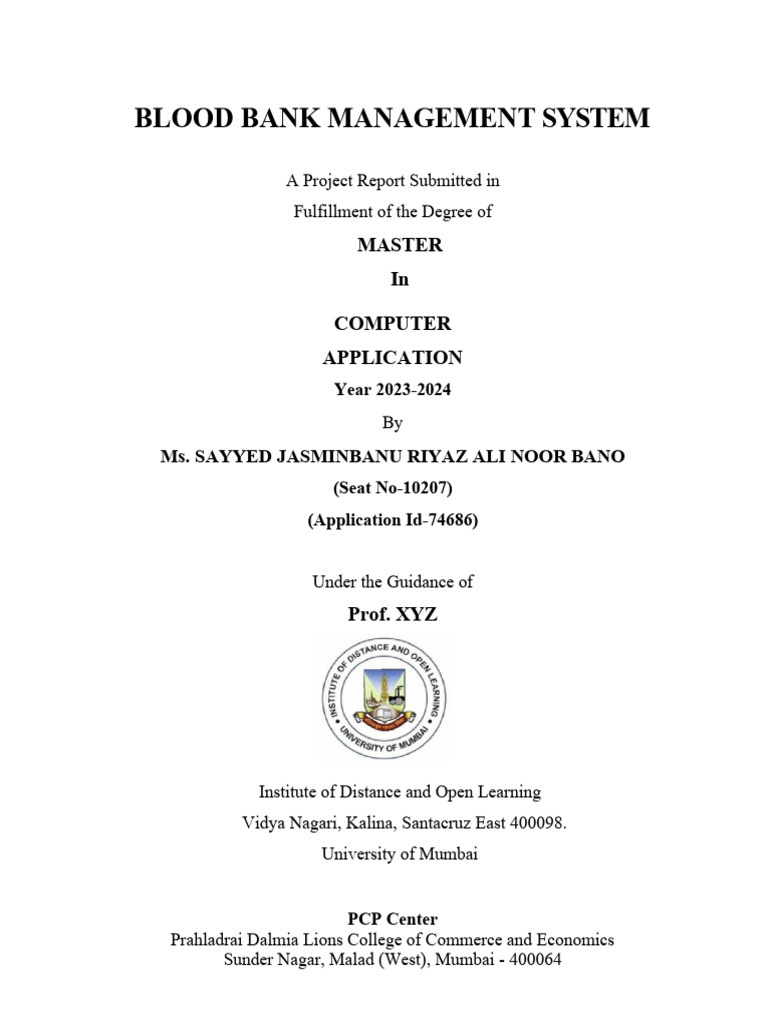 Page1 and Cover Page | PDF | Databases | Graphical User Interfaces