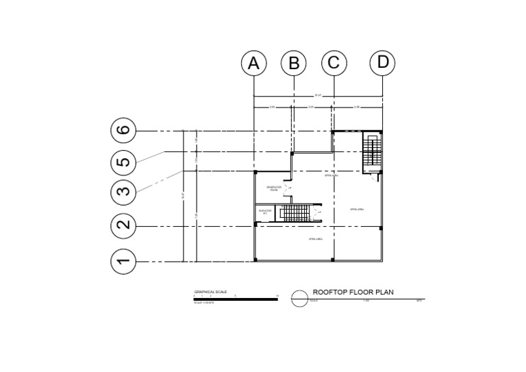 Roof Deck Floor Plan (Final) | PDF | Building | Civil Engineering