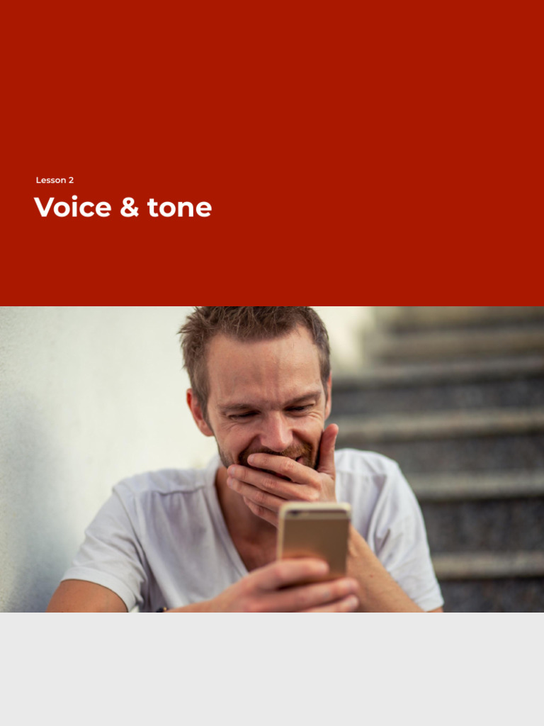 U3 - 02 (Voice & Tone) | PDF