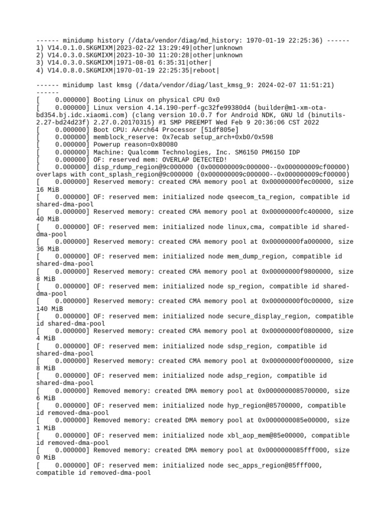 Dumpstate Board | PDF