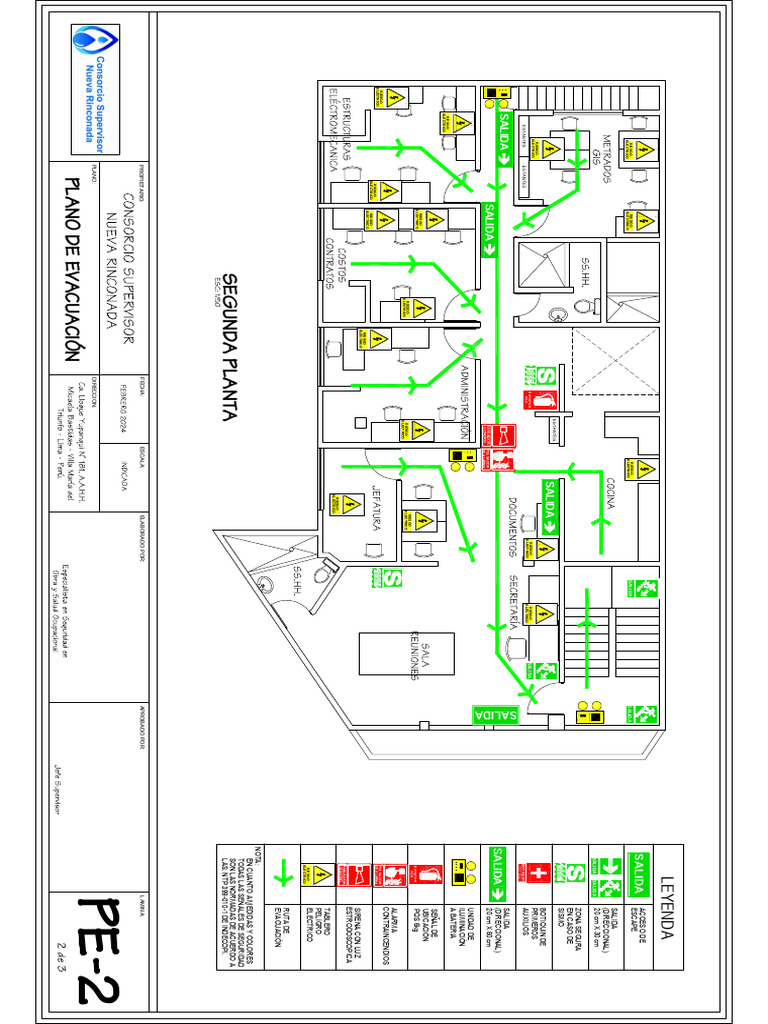 Plano de Evac. | PDF
