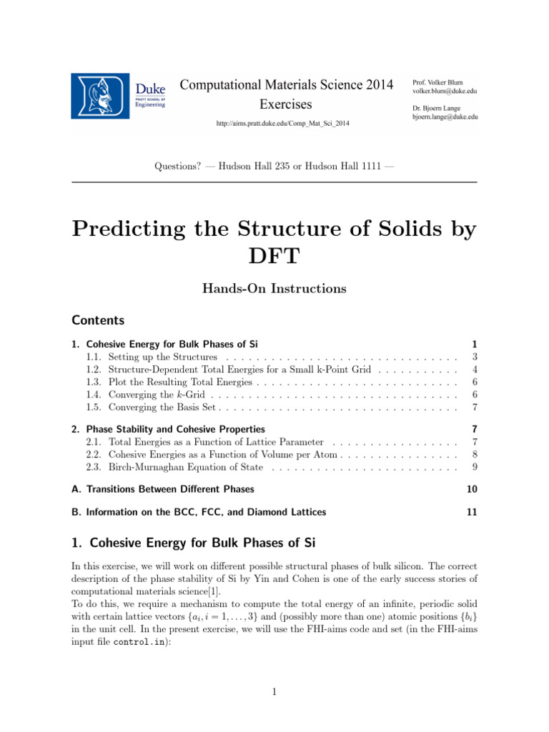 Exercise 10 Instructions | PDF | Crystal Structure | Phase (Matter)