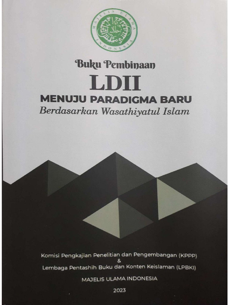 Buku Pembinaan LDII Menuju Paradigma Baru (Cet. II) - Compressed | PDF