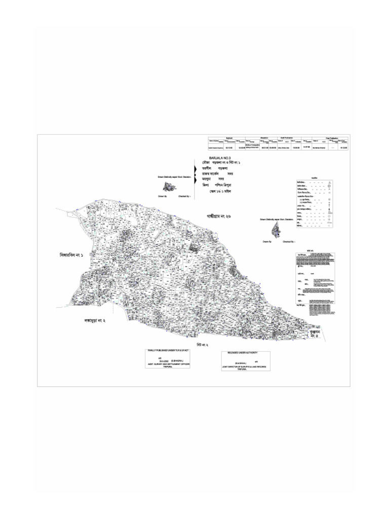Barjala Land Map | PDF