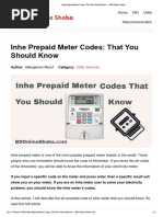 Inhe Meter Manual: Headquarters | PDF | Computing | Electrical Engineering
