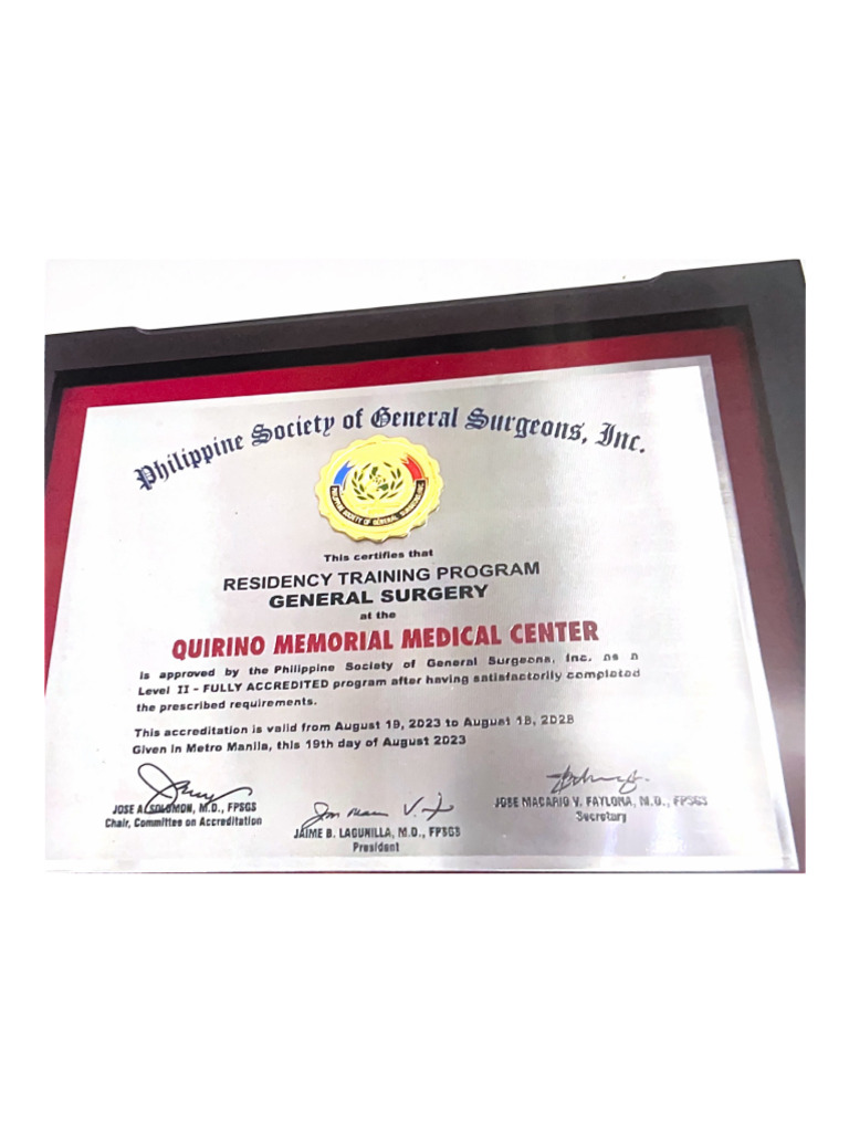 Residency Training Program | PDF