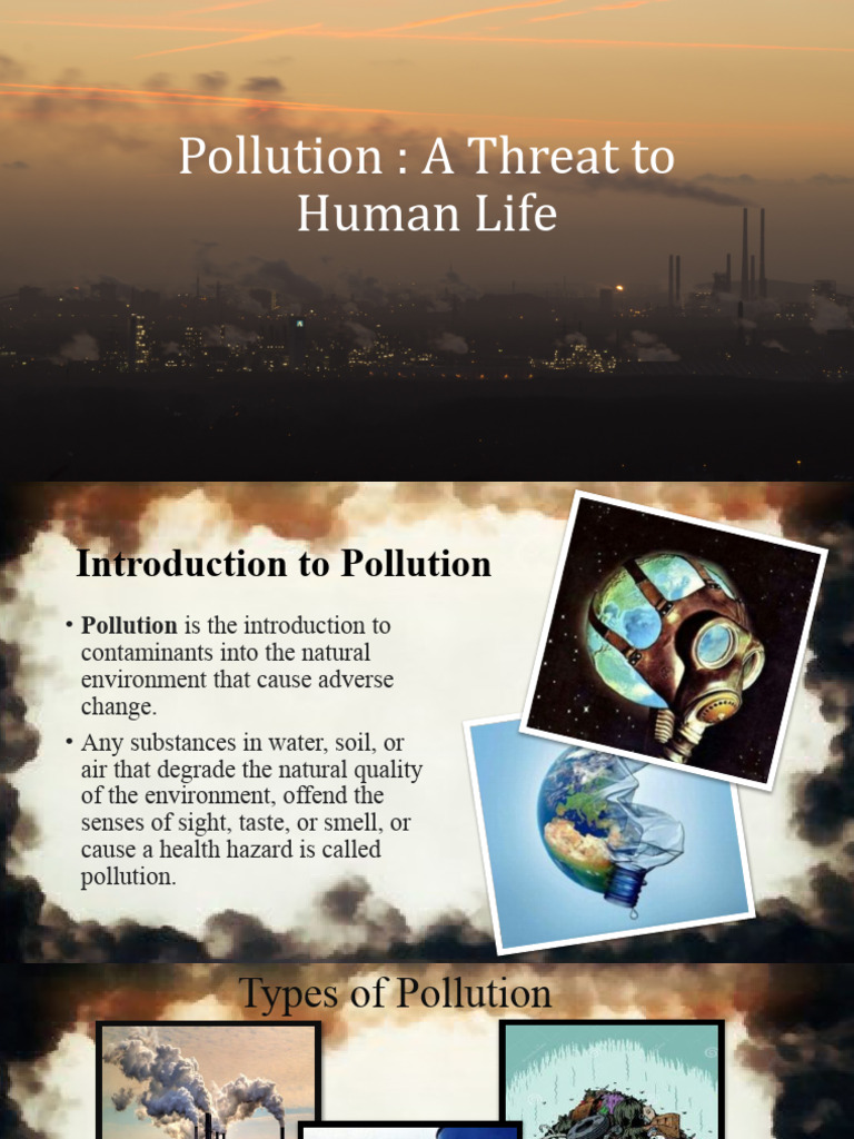 Understanding Pollution's Impact on Health | PDF | Pollution | Air ...