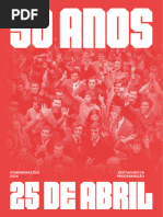 50 Anos Programa Das Actividades Gerais | PDF | Angola | Ministério (departamento governamental)