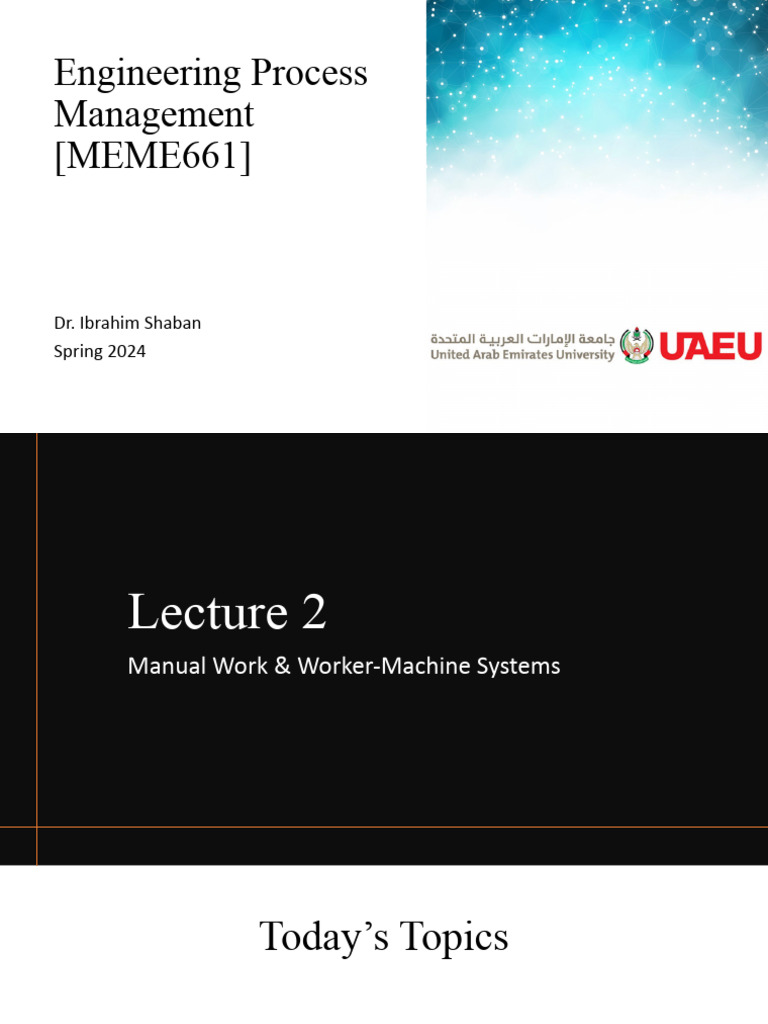 Lecture 2 | PDF | Automation | Welding