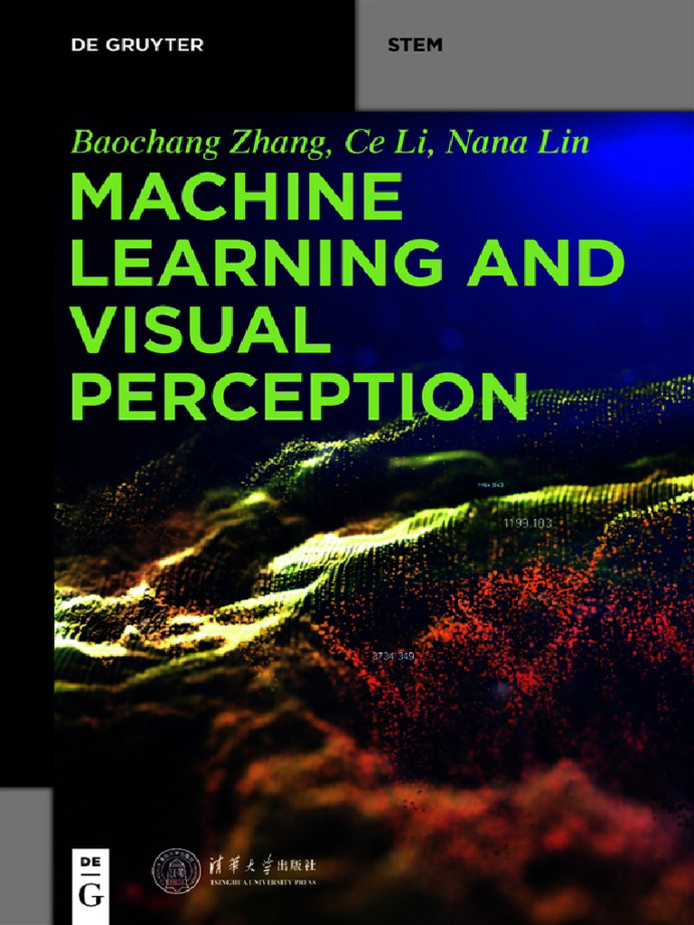 Machine Learning and Visual Perception 9783110595567 9783110595536 ...