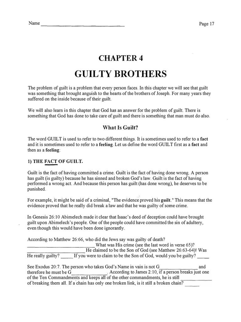 13bc04 | PDF | Guilt (Emotion) | Forgiveness